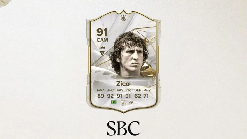 EA FC 24 Zico Icon SBC - Cheapest solutions, all tasks, and more