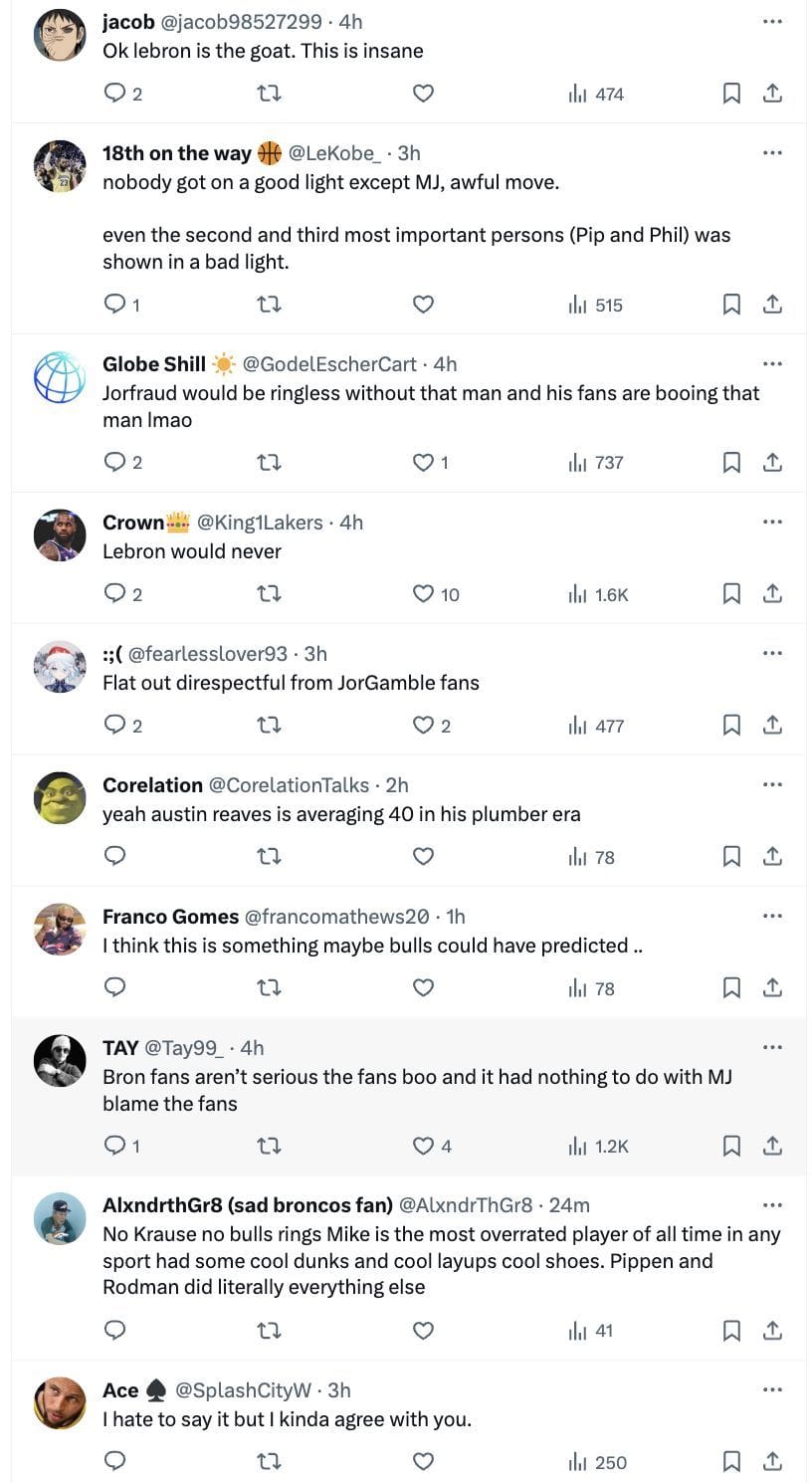 "MJ should personally apologize": NBA Twitter slams 'Last Dance ...