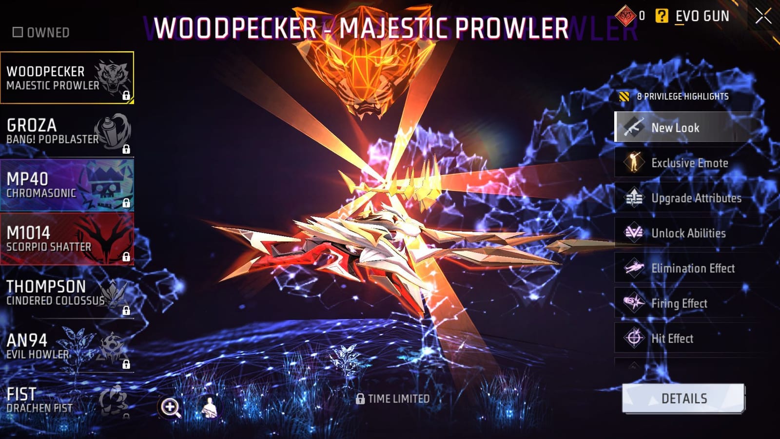 New Evo Vault event in Free Fire: Get Woodpecker Majestic Prowler and ...