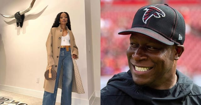 Steve Sarkisian's wife Loreal rejoices as Falcons hire Raheem Morris as ...
