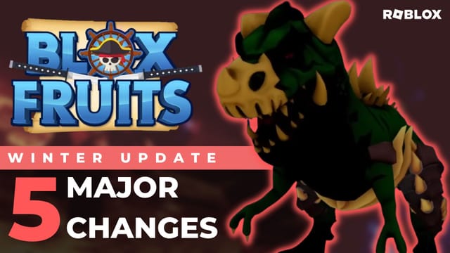 5 major changes with Roblox Blox Fruits Winter Update