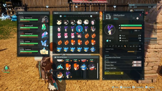 How to move Base and Palbox in Palworld