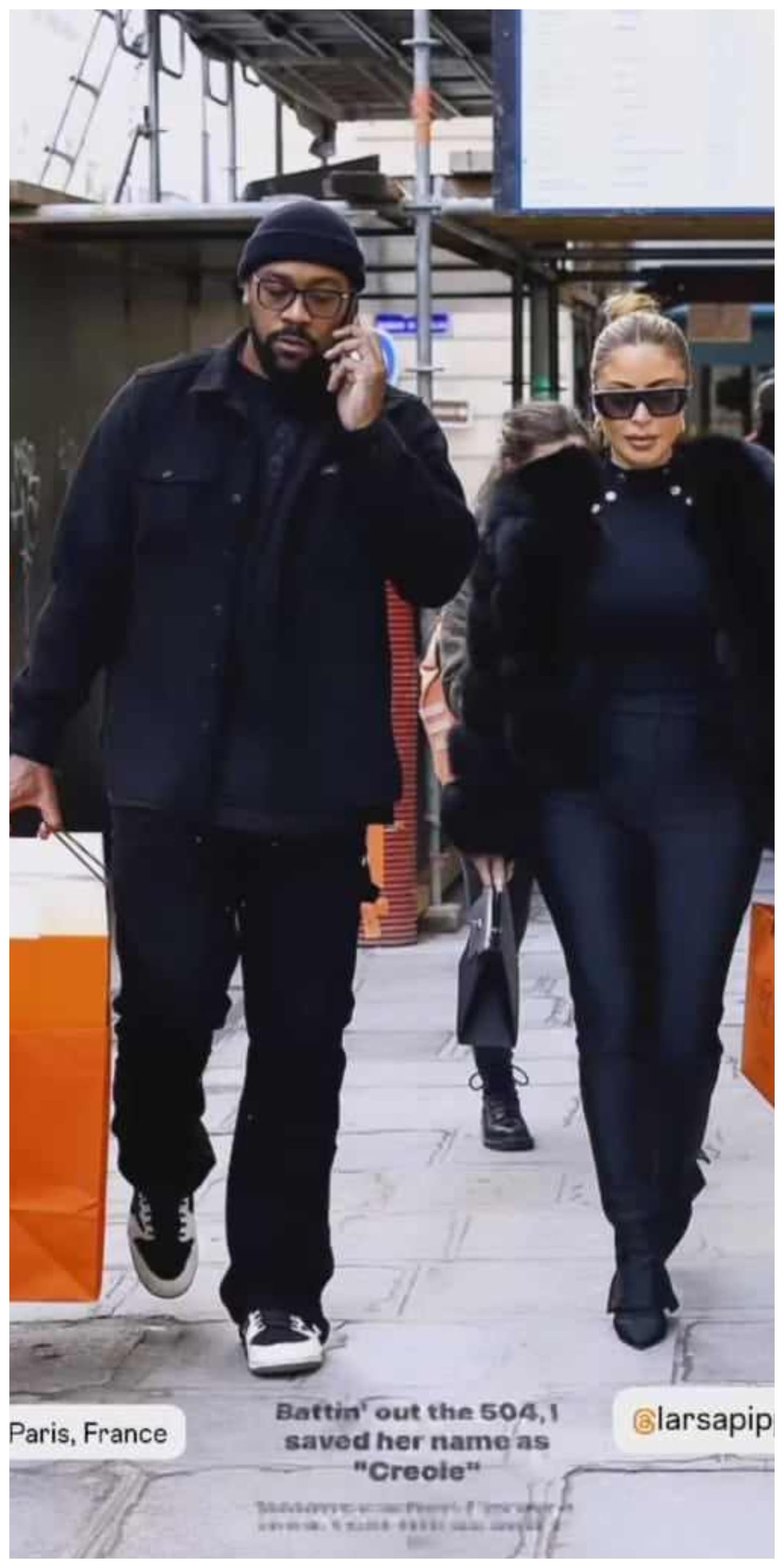 Marcus Jordan rocks Air Jordan 1 Mids as he enjoys Parisian stroll with ...