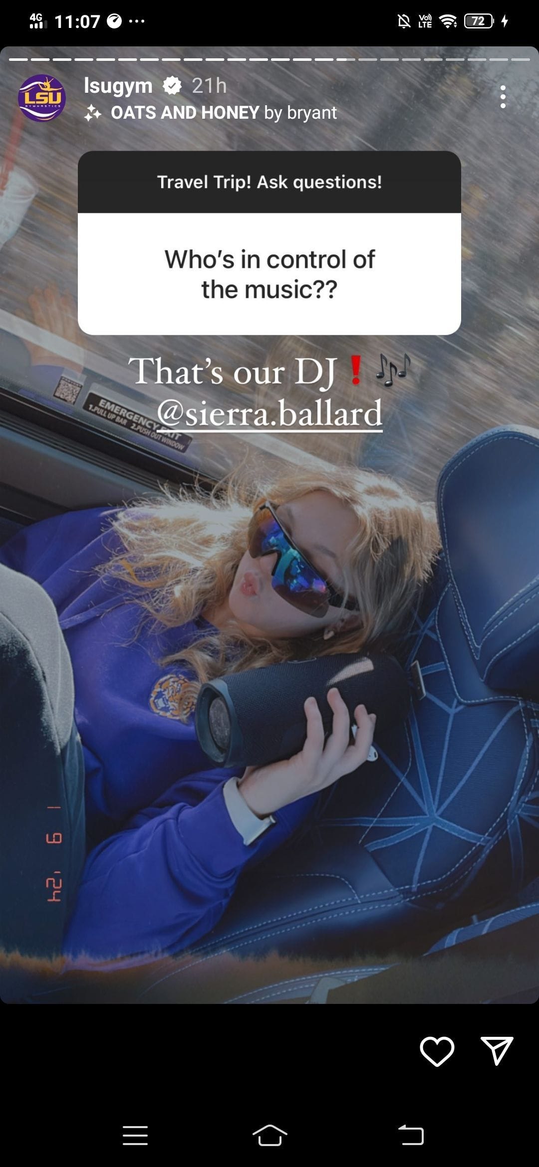 In Photos: Olivia Dunne & her LSU teammates spill tea on goofy travel ...