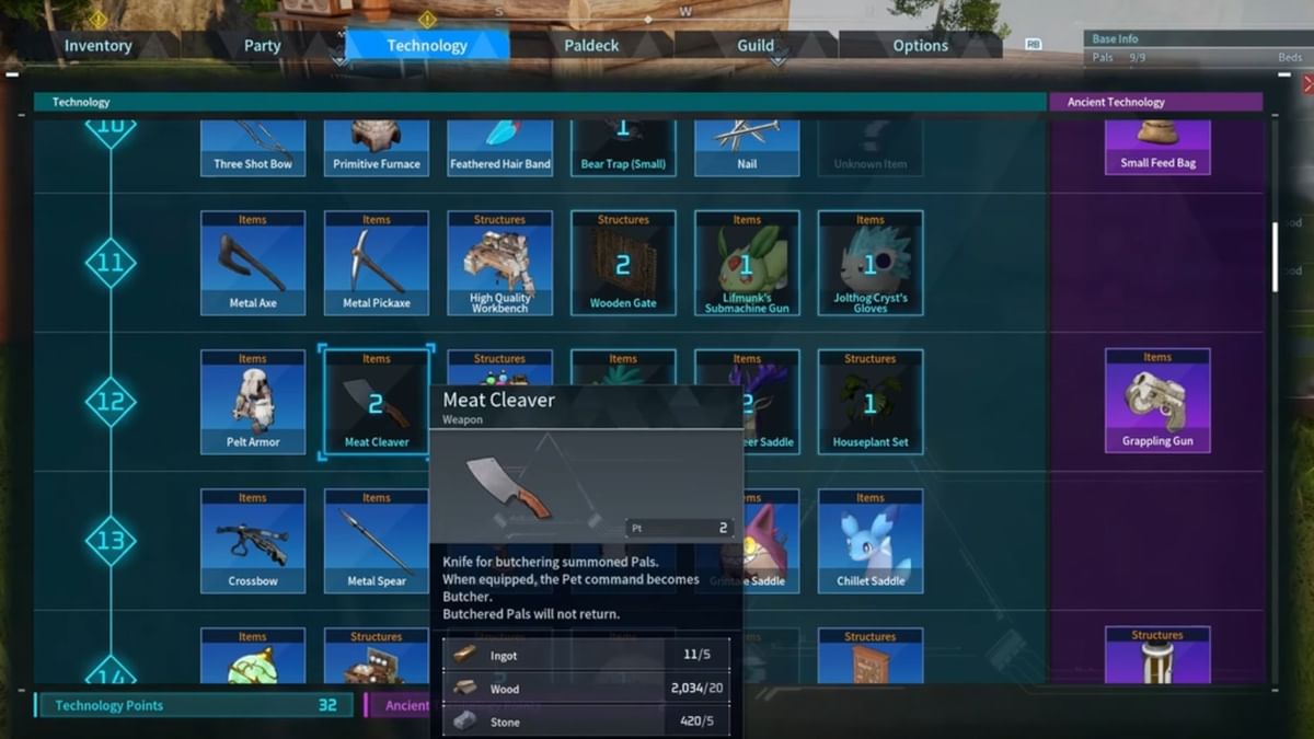 How to cook Pals in Palworld?