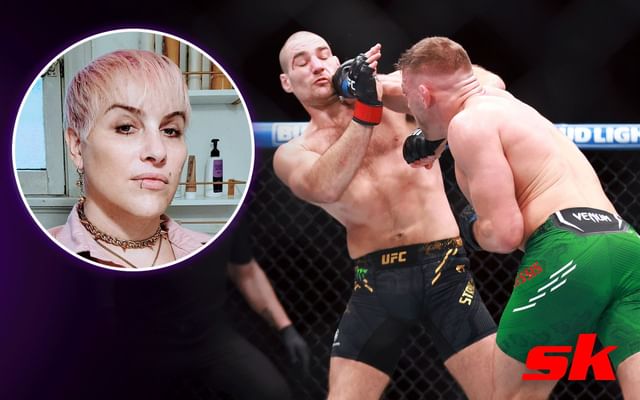 UFC 297: Transgender MMA fighter Alana McLaughlin reacts to Sean ...