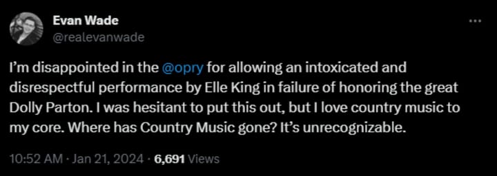 What did Elle King do at the Opry? Dolly Parton drama explored as singer postpones show amid ...