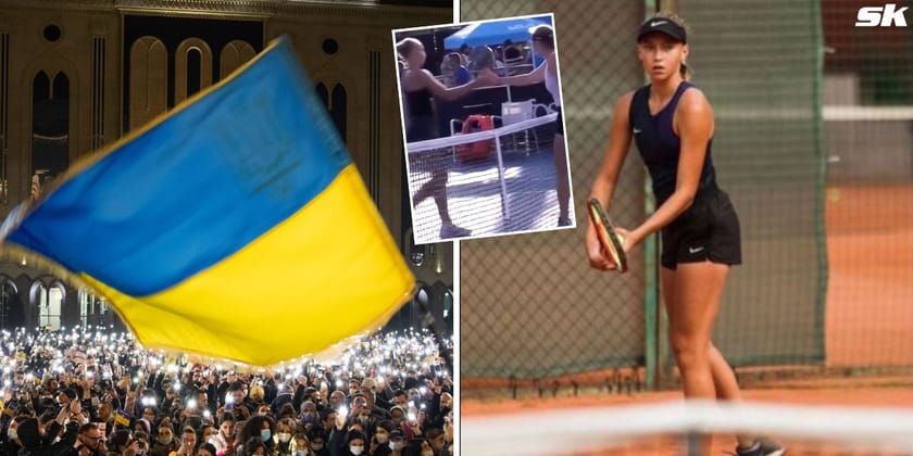 16-year-old Ukrainian tennis player under fire for handshake with ...