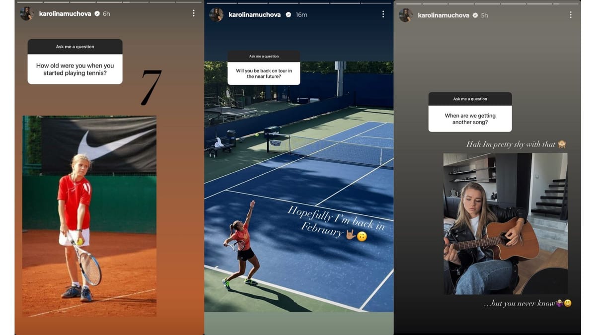 Karolina Muchova hints at comeback after Australian Open withdrawal ...