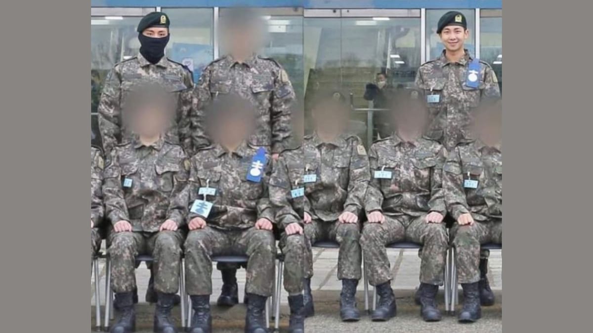 All military photos of BTS' V, Jungkook, RM, and Jimin released till now