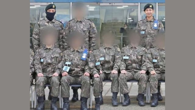 All military photos of BTS' V, Jungkook, RM, and Jimin released till now