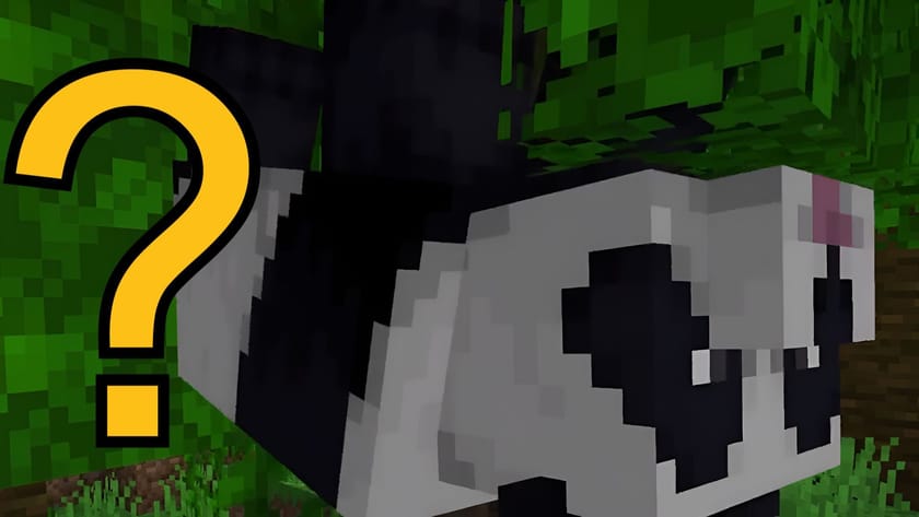 Minecraft player shares hilarious clip of a spinning panda