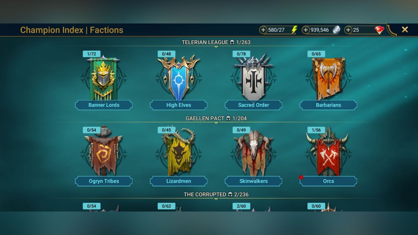 Raid Shadow Legends tier list