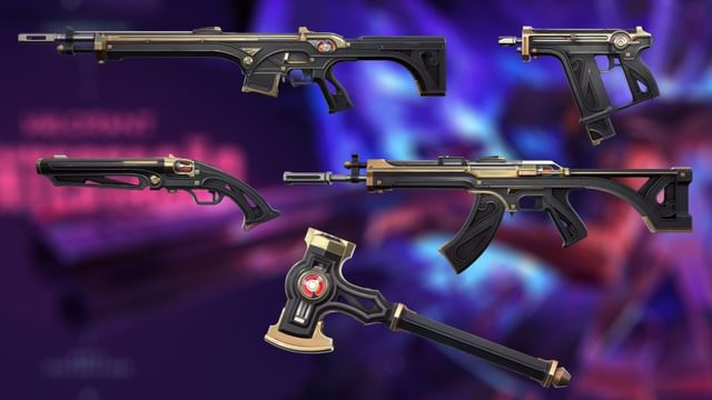 Valorant Guardrail skin collection: Price, release date, variants, and more