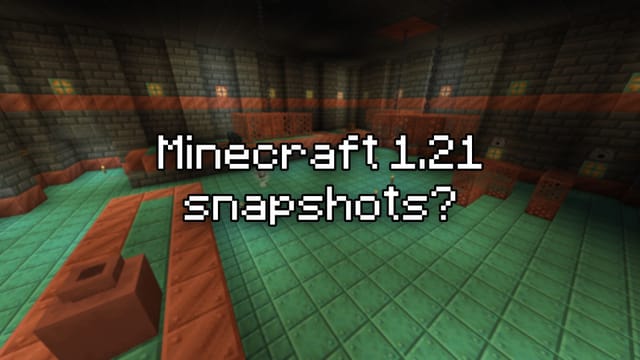 When can players expect Minecraft 1.21 snapshots to start releasing?