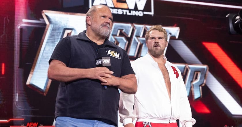 Arn Anderson addresses his son Brock Anderson’s wrestling future ...