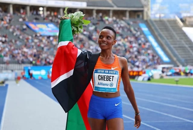 Beatrice Chebet breaks 5 km world record in Barcelona event