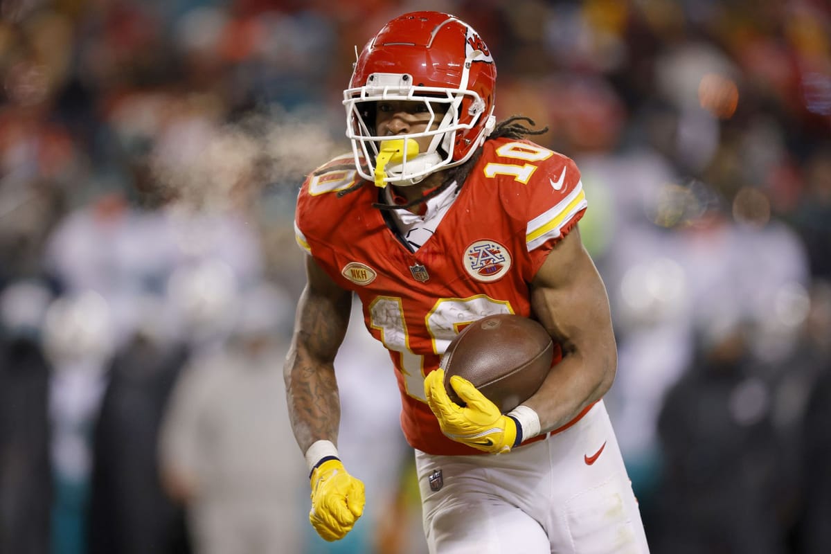 Is Isiah Pacheco playing today vs Ravens? Chiefs RB's status for AFC ...