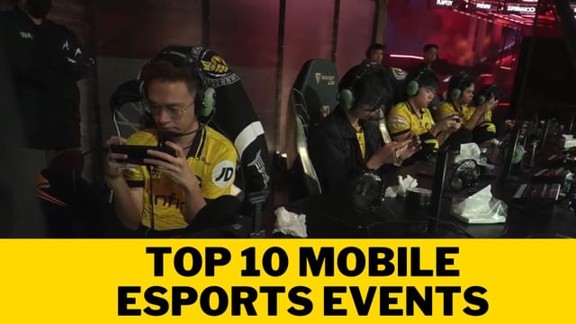 Top 10 mobile esports tournaments of 2023