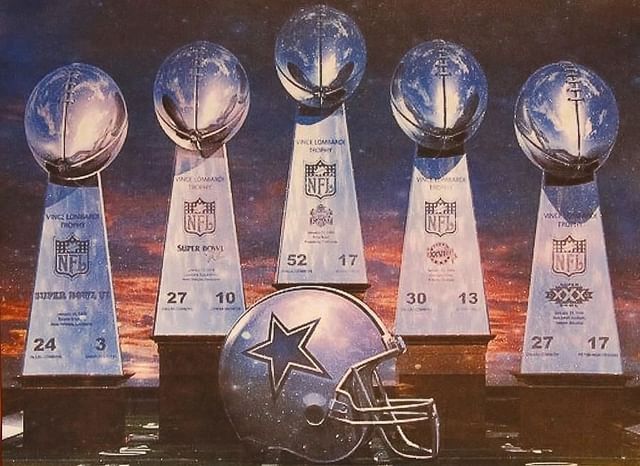 Dallas Cowboys Super Bowl Wins History, Appearances, and More