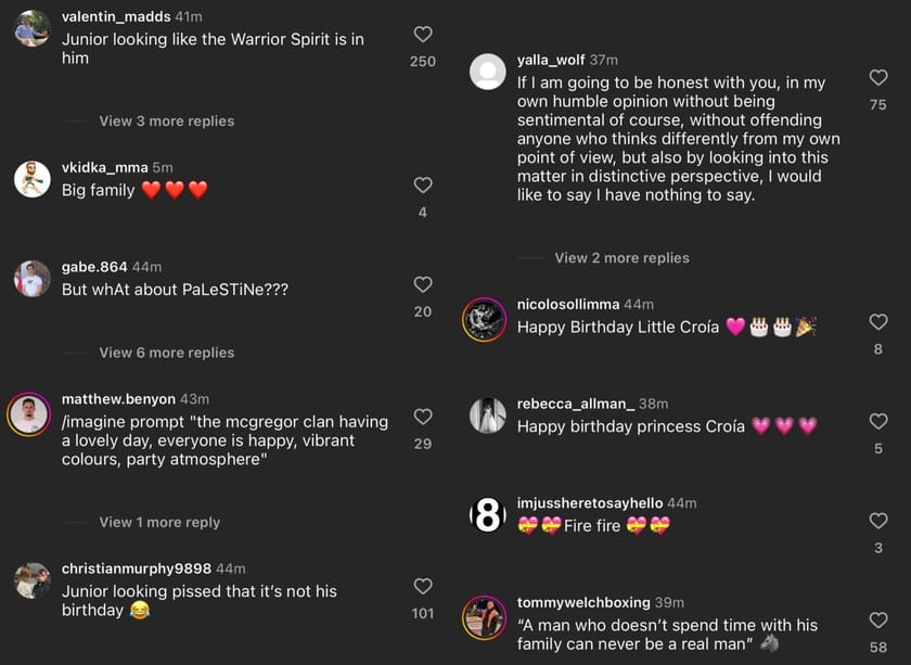 Conor McGregor daughter: Fans react as Conor McGregor celebrates ...