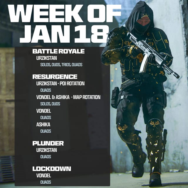 Warzone Season 1 Reloaded Update patch notes: Night Vision Gulag ...