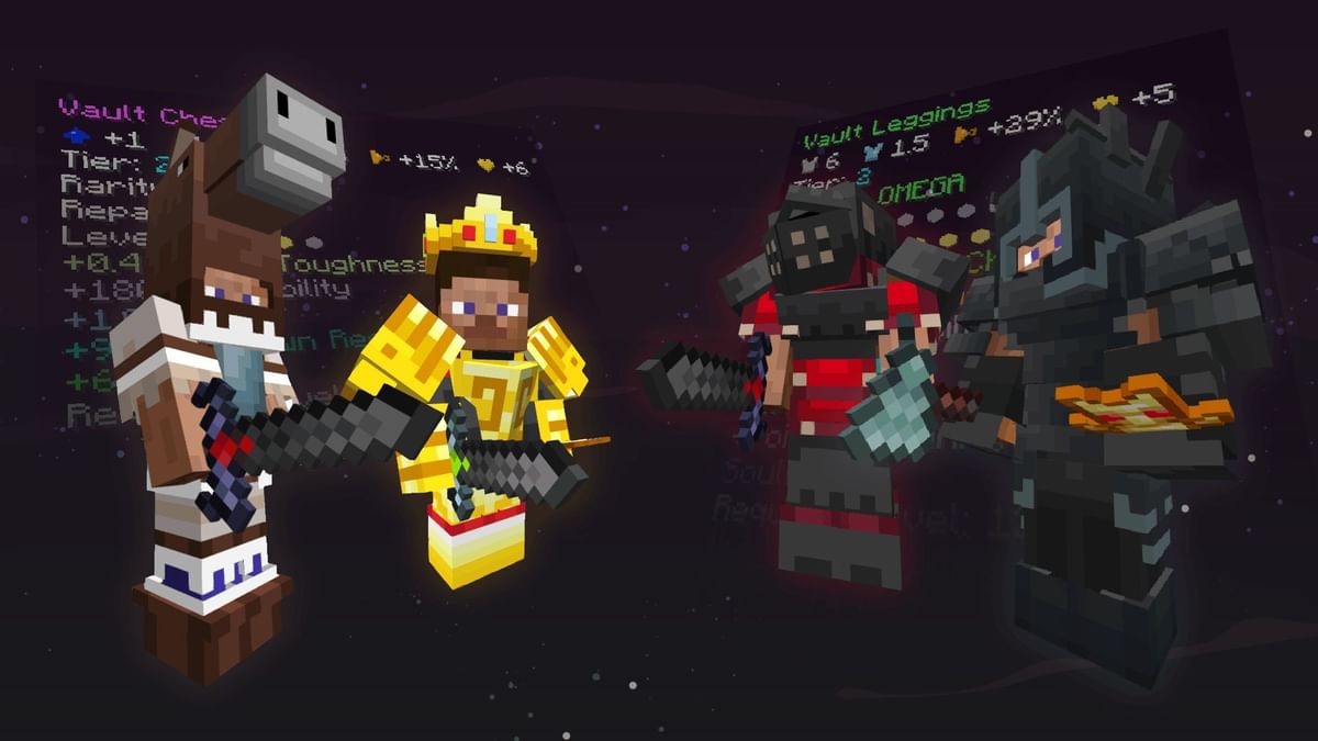 Minecraft Vault Hunters mod pack turns the game into a roguelike title