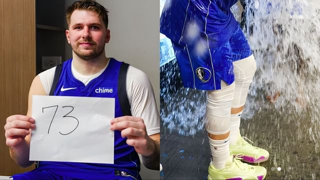 IN PHOTOS: Luka Doncic debuts alternate ‘Luk.AI Alt’ Jordan Luka 2 ...