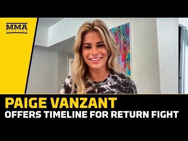 Paige VanZant revisits why she turned down offer to re-sign with the UFC