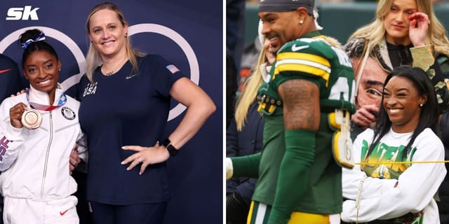 "Hurt" - Simone Biles reacts to coach Cecile Landi supporting Dallas ...