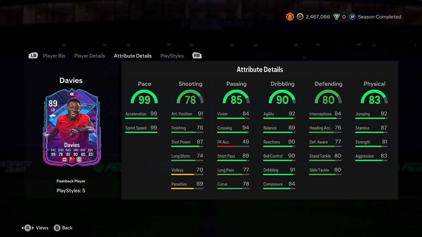 EA FC 24 Alphonso Davies TOTY Flashback SBC - Cheapest solutions, all ...