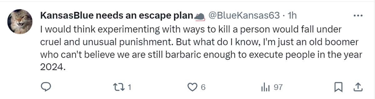 "This is barbarism": Criticism stirs online as SCOTUS allows Alabama to carry out Kenneth Smith ...