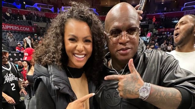Rapper Birdman attends Lakers-Clippers rivalry week showdown wearing ...