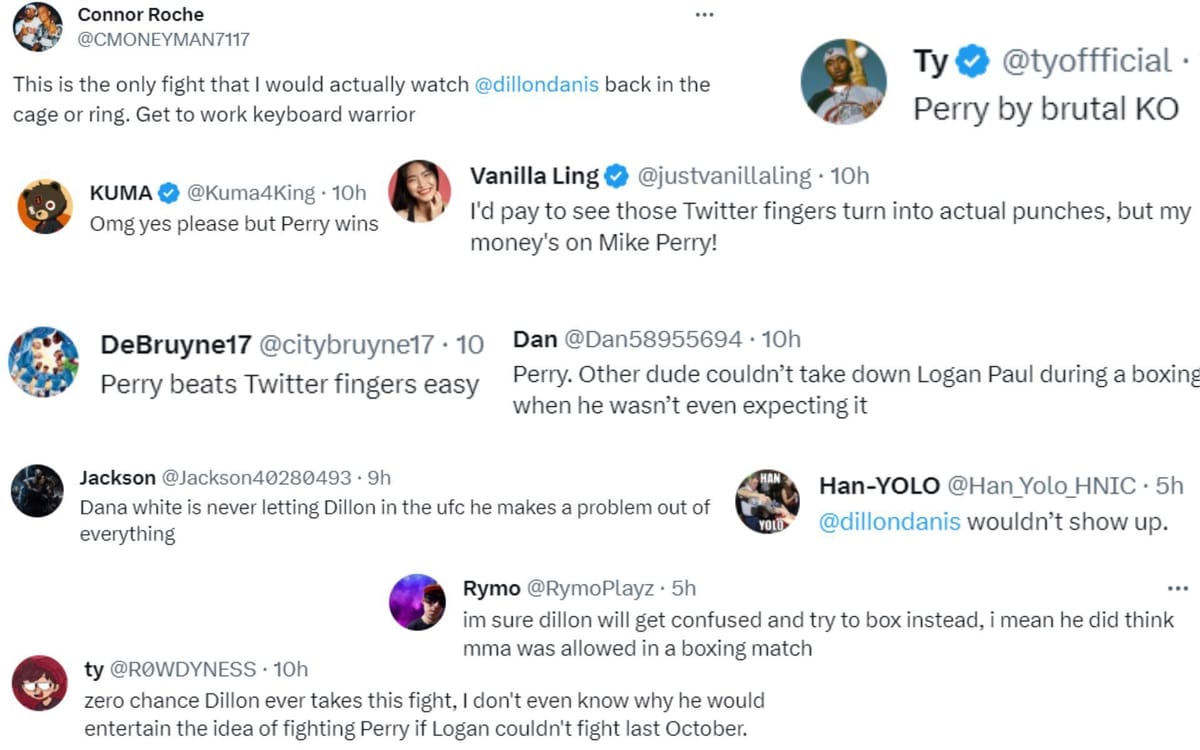 "Get to work keyboard warrior" - Fans roast Dillon Danis after Mike ...