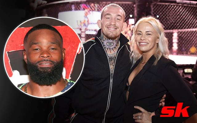 When Tyron Woodley sent Austin Vanderford a message over Paige VanZant ...