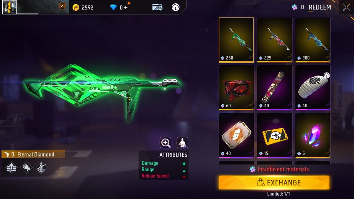 Free Fire MP40 Ring event: Get Poker MP40 and more