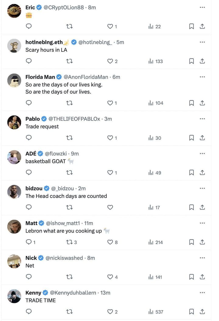 “WHO DID YOU JUST TRADE”: LeBron James' suspicious tweet with hourglass ...