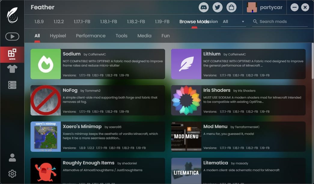 Feather Client for Minecraft: Features, download, and mods/resource ...