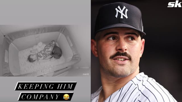 "Keeping him company" - Yankees star Carlos Rodon's wife Ashley shares ...