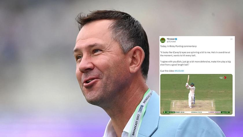 [watch] Ricky Ponting Does It Again Perfectly Predicts Alex Careys