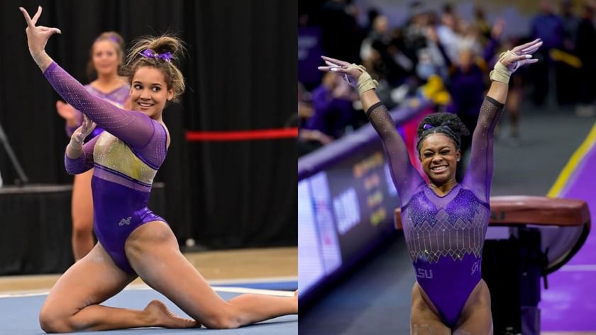 LSU Gymnastics' Haleigh Bryant and Amari Drayton win SEC awards after ...