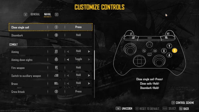 Skull and Bones best controller settings