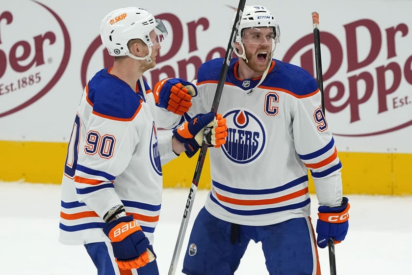 "First Bedard now McDavid, lucky kid": Connor McDavid goofing around ...