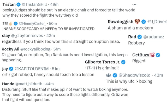 Teofimo Lopez vs. Jamaine Ortiz: "Sham and a mockery", "Straight ...