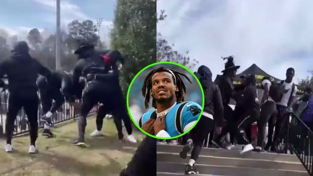 WATCH: Cam Newton gets into massive brawl with TSP crew at 7-on-7 camp ...