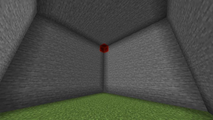 How to make a simple visual illusion in Minecraft