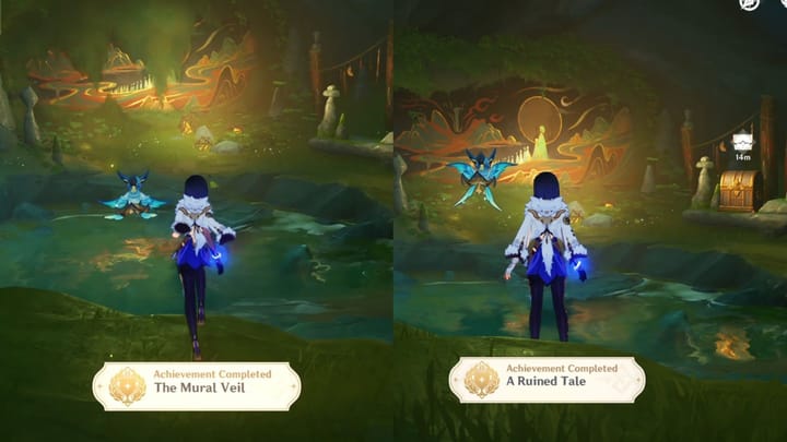 Genshin Impact Ancient Jade Pendant Puzzle and Jade Fragment locations