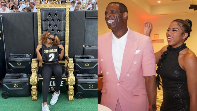 Deion Sander's daughter Shelomi Sanders reveals her gameday ritual via ...