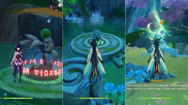 How to collect the Spirit Orb in Genshin Impact