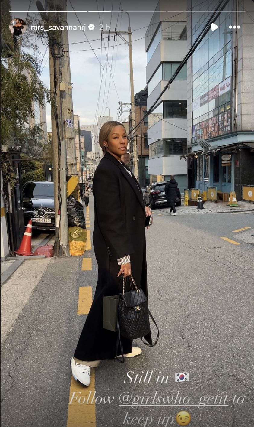 LeBron James' wife Savannah flaunts lavish $17923 Chanel bag amid Korea ...